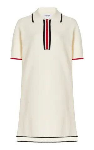 Thom Browne Milano Wool Mini Dress