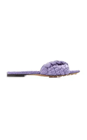 Bottega Veneta Woven Raffia Sandals
