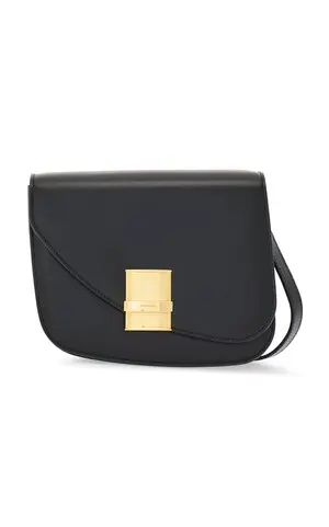 FERRAGAMO Fiamma Leather Crossbody Bag Os