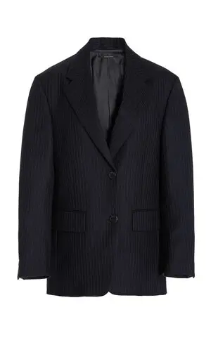 Prada Pinstriped Wool Blazer