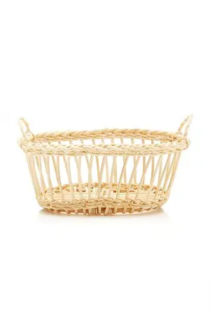 MODA DOMUS Small Wicker Basket - Neutral