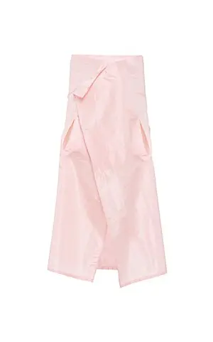 Prada Silk Cape Coat