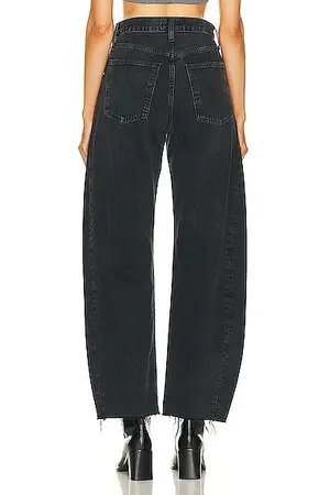 AGOLDE Luna Pieced Wide Leg Jeans