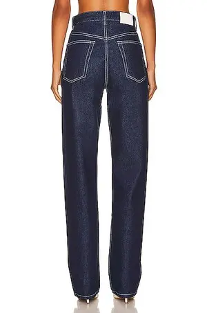 EB DENIM High Rise Straight Jeans