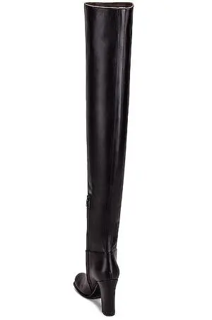 Bottega Veneta Leather Thigh High Boots