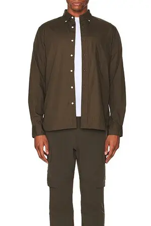 BEAMS B.d Color Broad - Olive