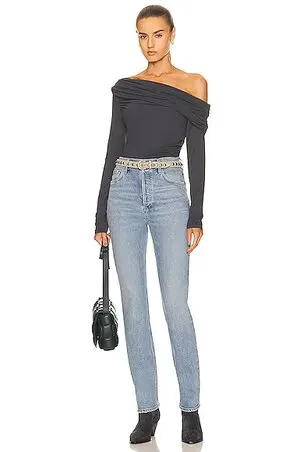 AGOLDE Freya High Rise Slim Jeans