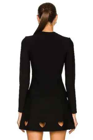 Alaïa Cutout Heart Long Sleeve Top