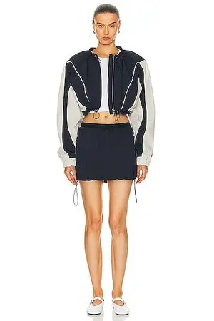 GRLFRND Cinched Mini Skirt