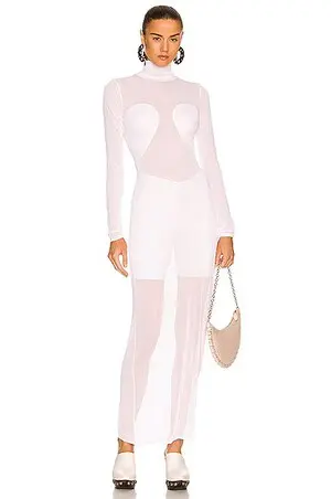 Alaïa Second Skin Biker Short Romper