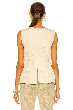 Bottega Veneta Washed Fluid Parachute Top