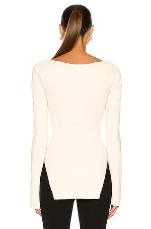 Khaite Maddy Long Bustier Top