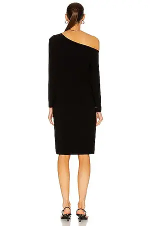 Norma Kamali Drop Shoulder Dress