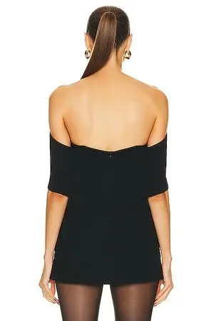 TOTEME Off-shoulder Evening Top
