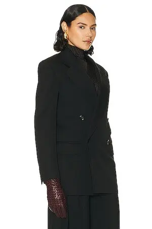 Bottega Veneta Oversized Double Breasted Blazer