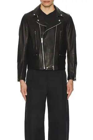 Undercover Leather Double Rider Jacket