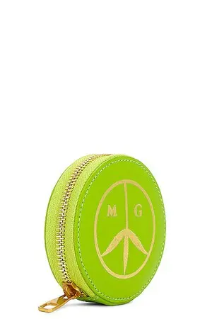 MISTER GREEN Round Satchel Wallet