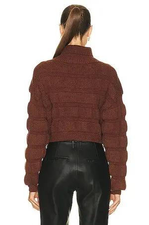 Saint Laurent Cropped Pullover Sweater