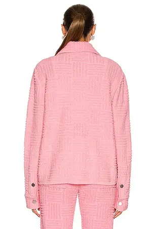 Bottega Veneta Jacquard Towelling Jacket