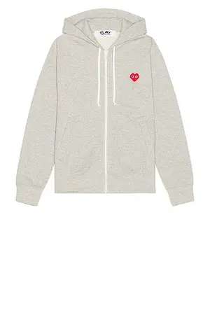 Play Comme Des Garcon Invader Hooded Sweatshirt