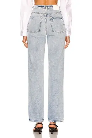 GRLFRND Sara Super High-rise Slim Straight Jeans