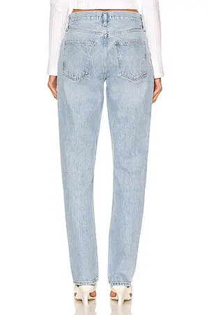 AGOLDE Lyle Low Rise Slim Jeans - Switch