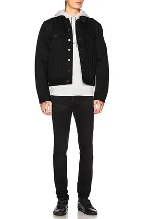 Saint Laurent Logo Hoodie