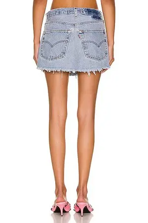 EB DENIM Vintage Mini Denim Skirt