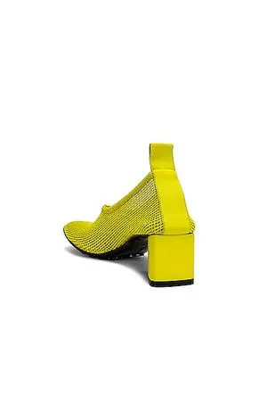 Bottega Veneta Stretch Web Flex Sock Pumps - Kiwi