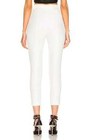 Alexander McQueen High-waisted Cigarette Pant