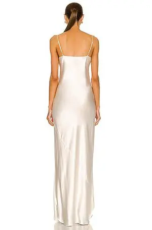 NILI LOTAN Silk Cami Gown