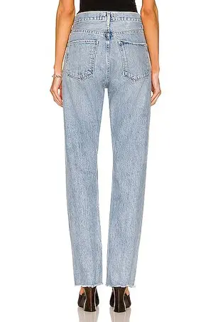 AGOLDE Cherie High Rise Straight Jeans