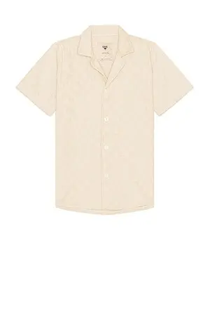 Oas Machu Cuba Terry Shirt - Beige