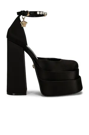 Versace Medusa Aevitas Mary Jane Platforms