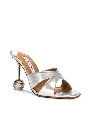 AQUAZZURA 10th Anniversary Yes Darling 95 Mule