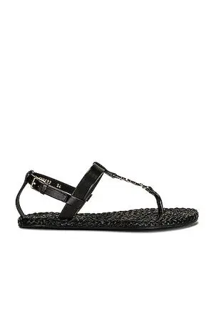 Saint Laurent Woven Sandals For Women