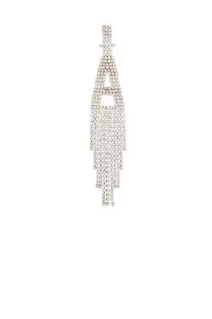 Retrofete Alphabet Dangle Earring - Silver