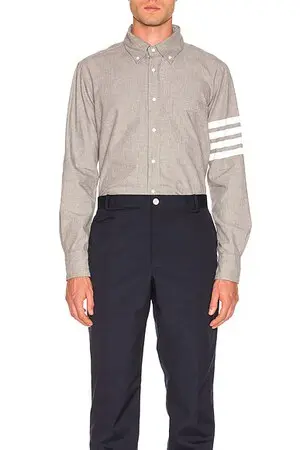 Thom Browne Bar Chambray Shirt