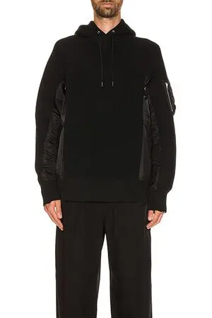 Sacai Sponge Sweat X Ma-1 Hoodie