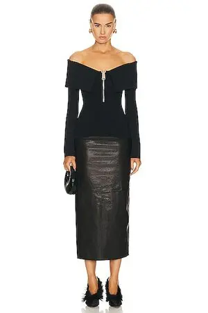 Khaite Loxley Skirt - Black