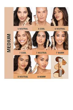 Charlotte Tilbury Charlotte's Beautiful Skin Medium Coverage Liquid Foundation With Hyaluronic Acid - 5 Neutral