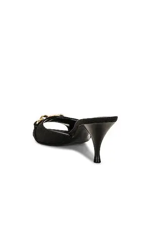Saint Laurent Buckle Mule Sandal