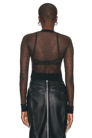 Alaïa Sheer Jumper Sweater