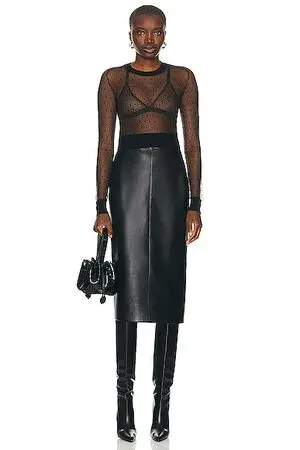 Alaïa Sheer Jumper Sweater