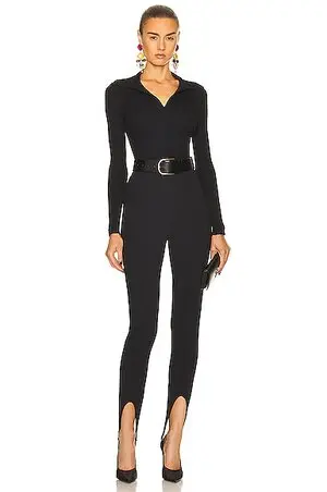 Saint Laurent Ribbed V-neck Sweater