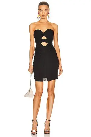 Saint Laurent Open Back Cocktail Dresses