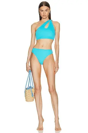 Bottega Veneta Stretch Nylon Bikini Set - Dip