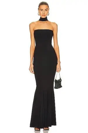 Norma Kamali Fishtail Evening Dresses
