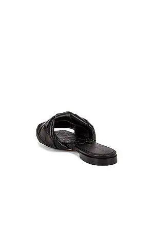 Bottega Veneta Lido Sandals - Black