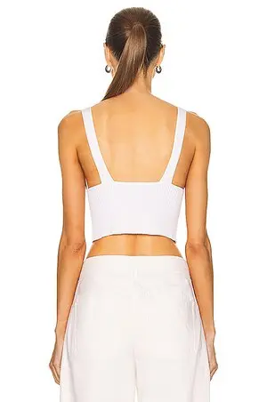 Alaïa Ribbed Knit Top